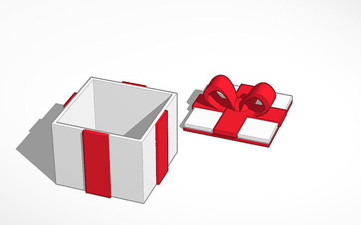 3D design box - Tinkercad