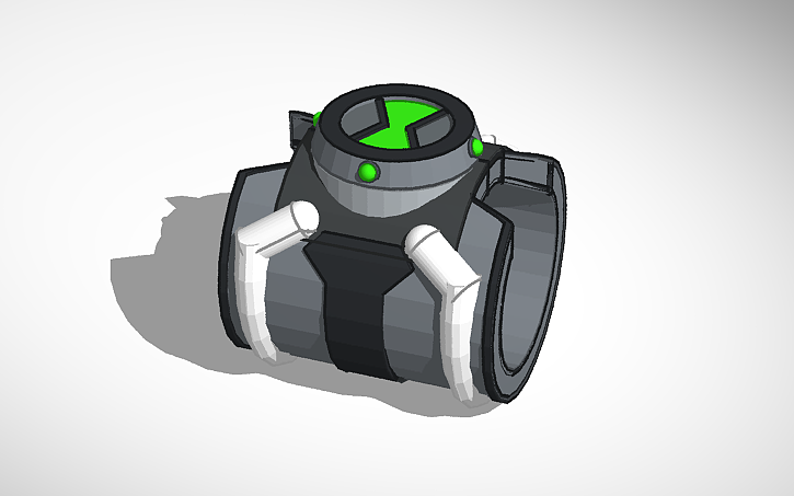 3D design Omnitrix Cosplay - Tinkercad
