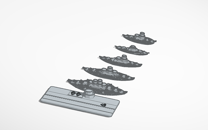 3D design navy - Tinkercad