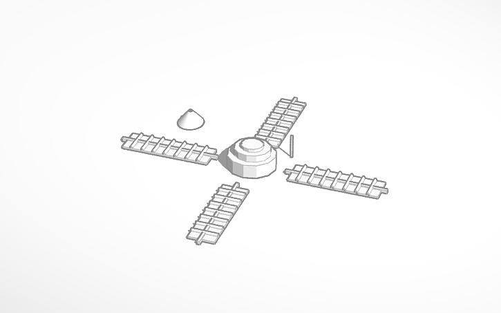 3D design Satellite - Tinkercad