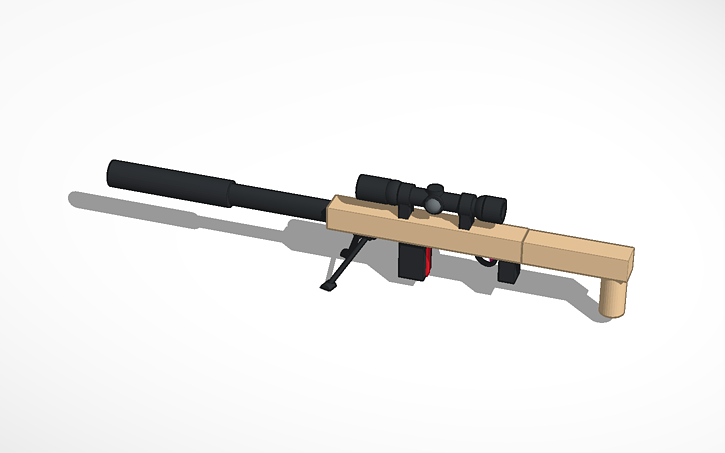 3D design Sniper - Tinkercad