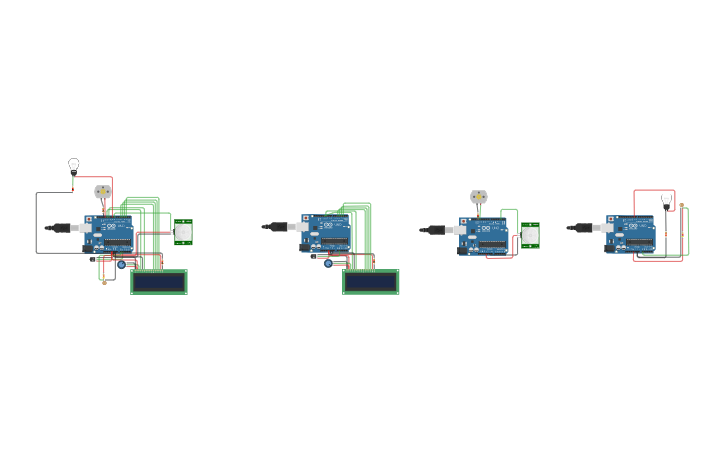 Circuit design COMP313L-3C ROBOTIKO | Tinkercad