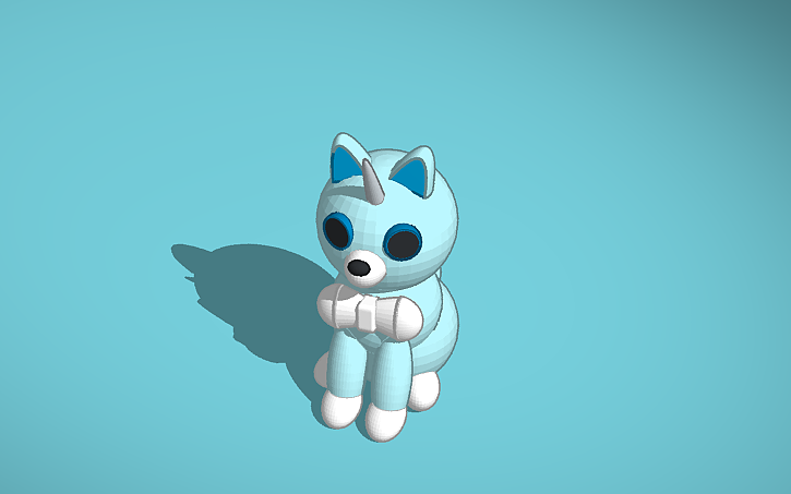 3D design Stuffed animal - Tinkercad