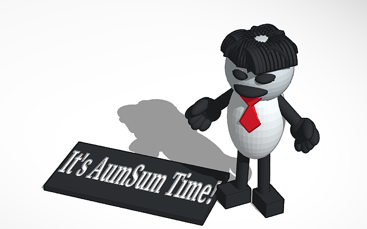 3D design It's AumSum time! | Tinkercad
