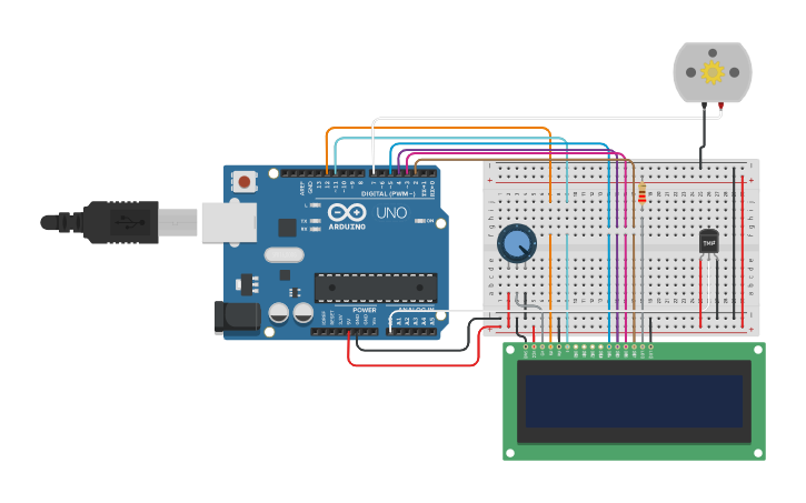 Circuit design Practical Task 1 | Tinkercad