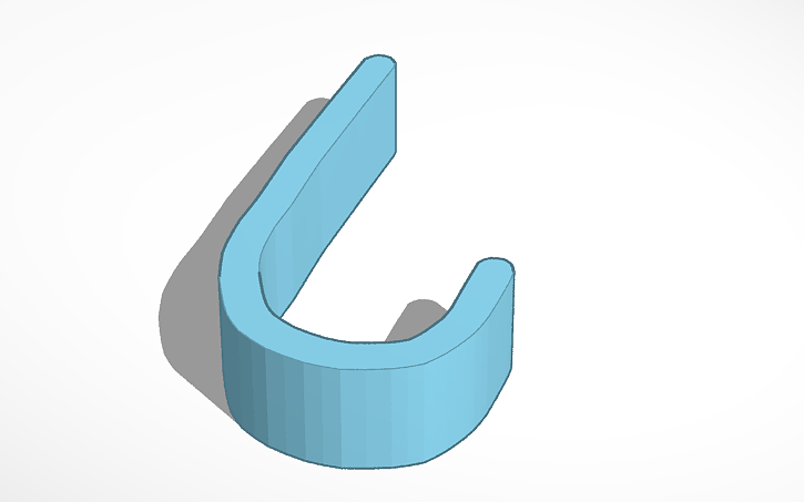 3D design Hook - Tinkercad