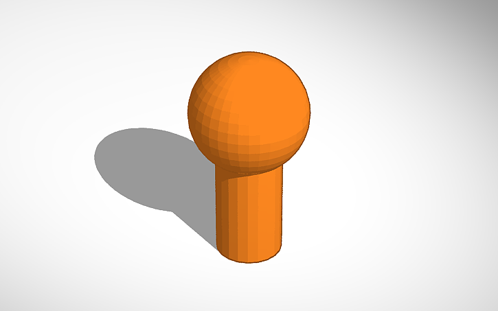 3D design Punch Handle - Tinkercad