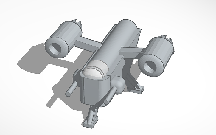 3D design Razor Crest | Tinkercad