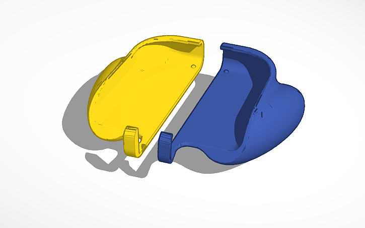 3D design Nintendo Switch Comfort Grip - Tinkercad