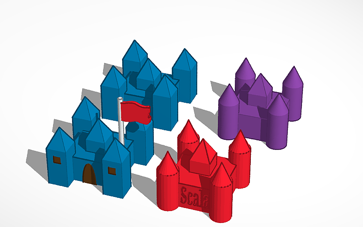 3D design Castle | Tinkercad