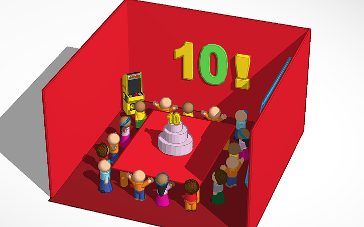 3D design 10_Years_Of_Tinkercad - Tinkercad