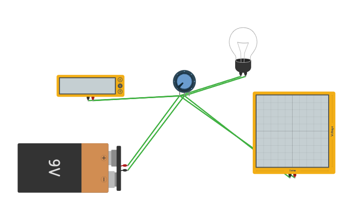 Circuit design oscillioscope - Tinkercad