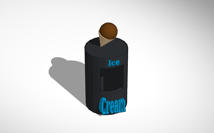 3D design Food Stand - Tinkercad