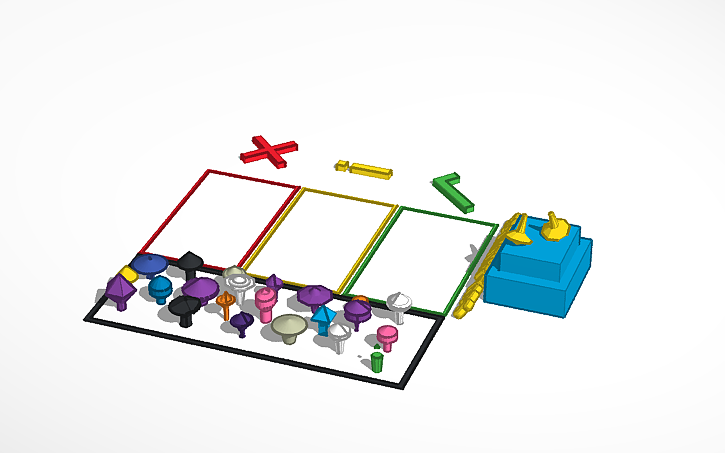 3D design Spinning Top Sort | Tinkercad