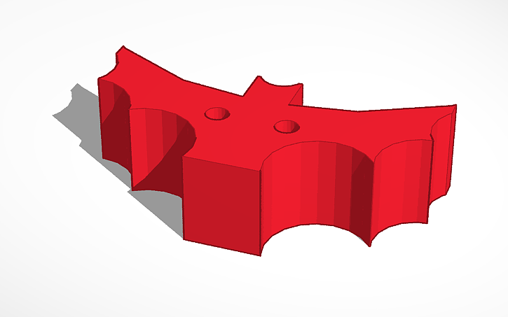 3D design BAT MAN - Tinkercad