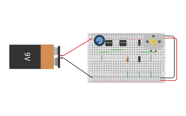 Circuit design Circuit 2 PLC Practical ex | Tinkercad