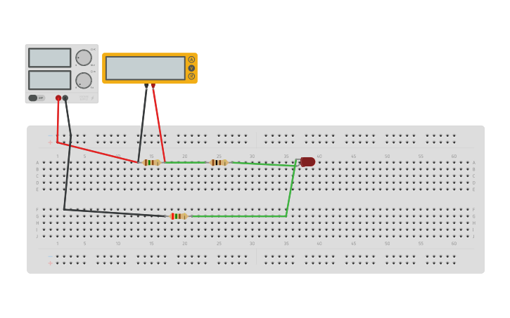 Circuit Design Breadboard Tinkercad 