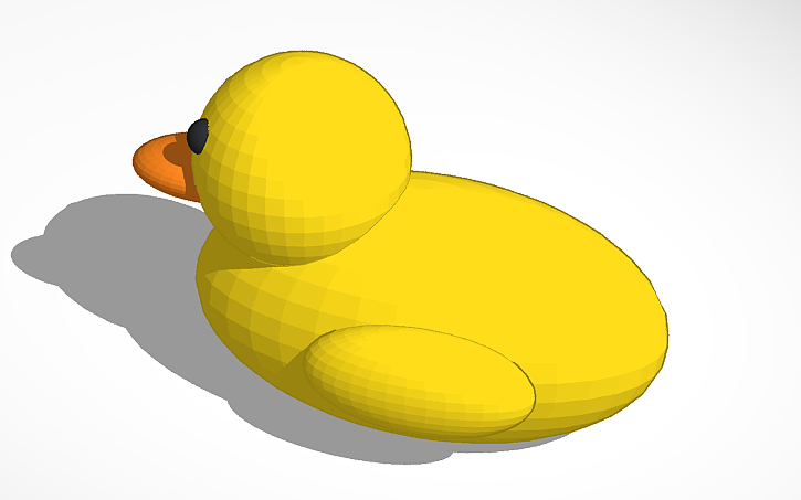 3D design Duck - Tinkercad