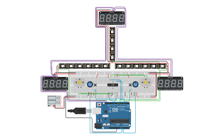 Circuit Design Dual Fuel Pump Tinkercad