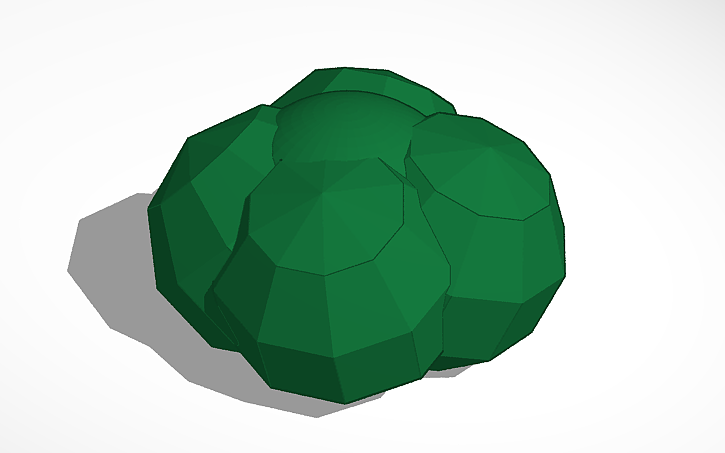 3D design Bush Model - Tinkercad