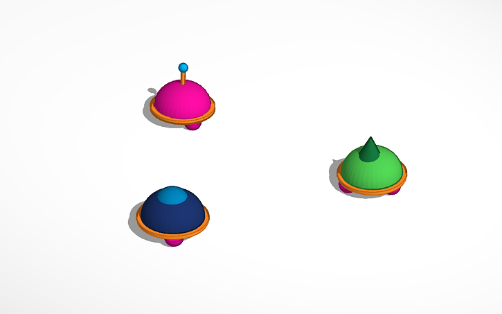 3D design UFO | Tinkercad