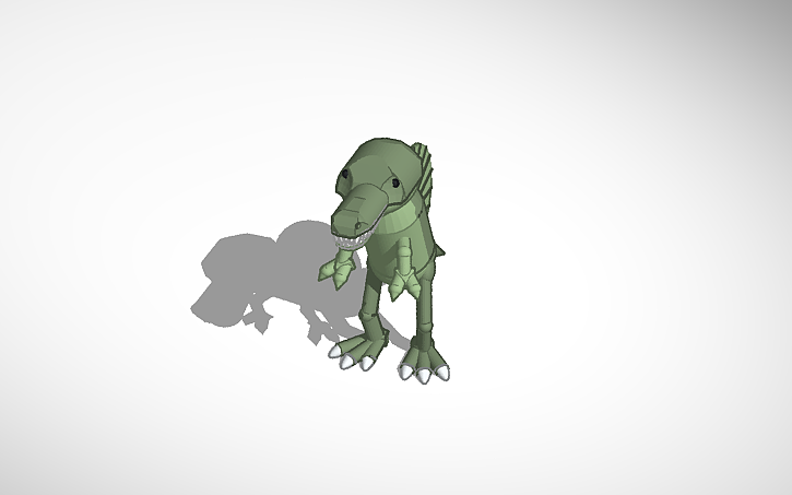 3D design Spinosaurus Rex | Tinkercad