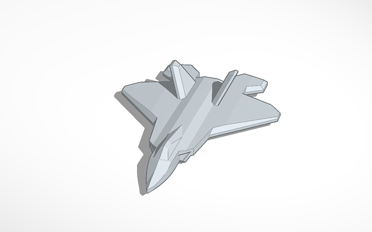 3D design jet - Tinkercad