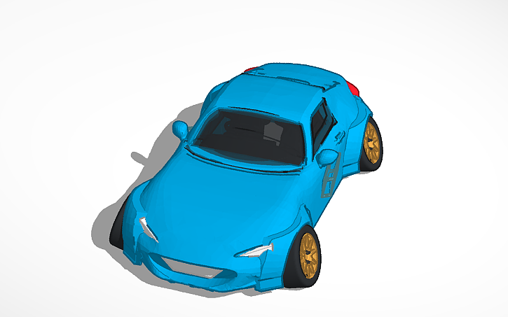3D design MAZDA mx5 RN (VOXEL edition widebody) - Tinkercad