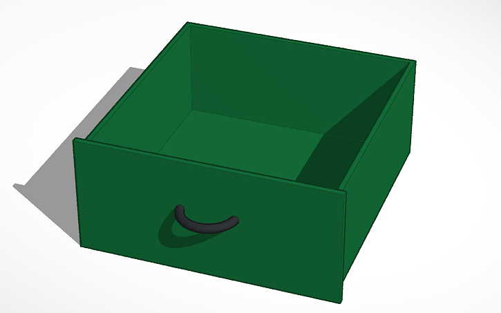 3D design Drawer - Tinkercad