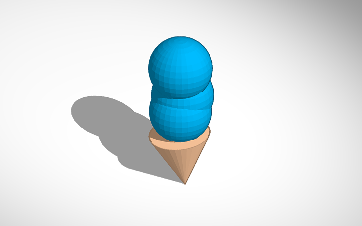 3D design cone | Tinkercad
