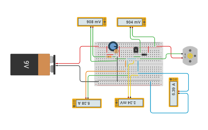 Circuit Design Circuito 2 Laboratorio 2 Johan Diaz Tinkercad