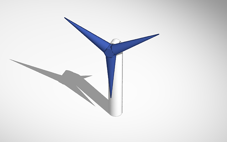 3D design Windmill Submission - Tinkercad