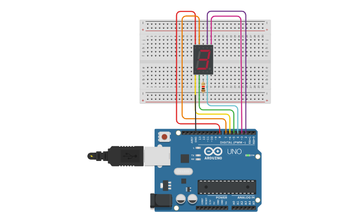 Circuit design exam | Tinkercad