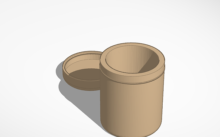 3D design Jar - Tinkercad