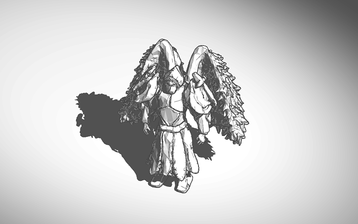 3D design Angel - Tinkercad