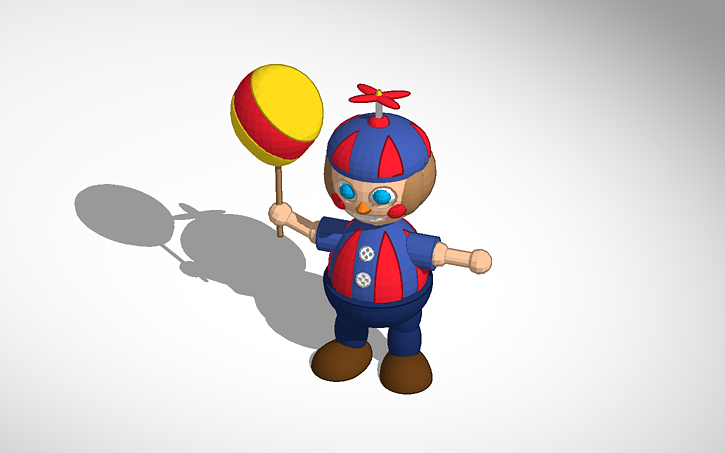 3D design Balloon Boy - Tinkercad