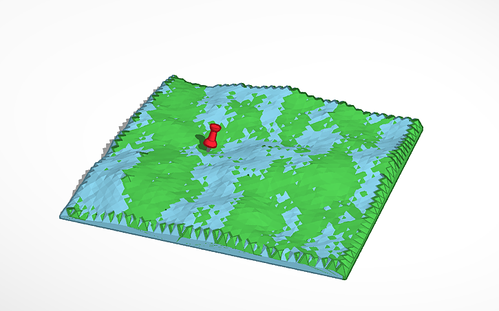 3d Design Map Tinkercad