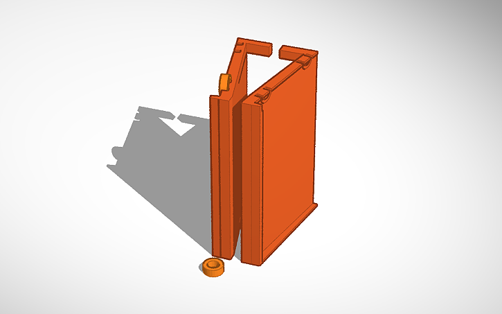 3D design Keyboard elevation stand - Tinkercad