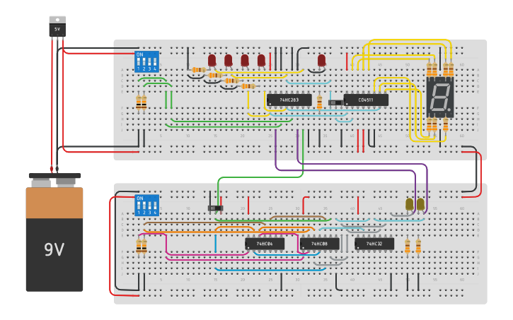 Circuit design Tuan13-1 - Tinkercad