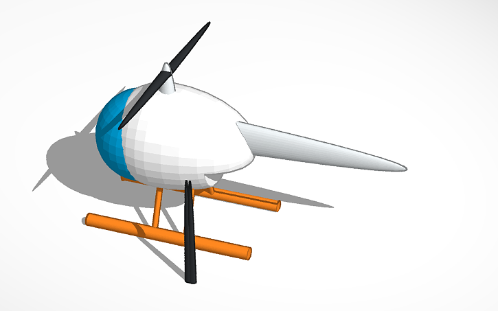 3D design Amazing Helicopter ^-^ | Tinkercad