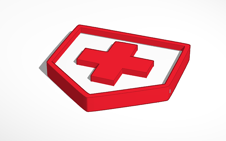 3D design medicine-marker - Tinkercad