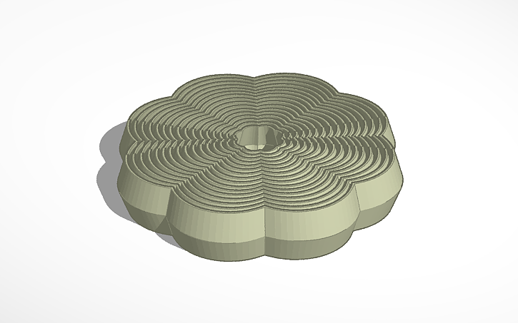 3D design FIDGET TORNADO - Tinkercad