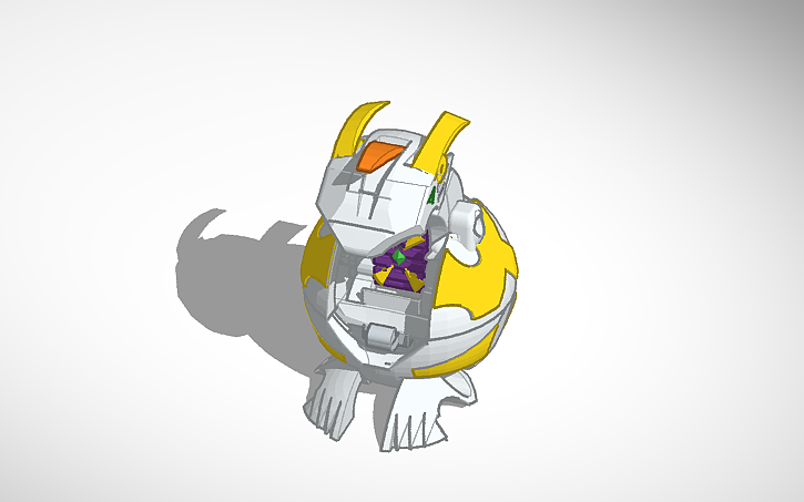 3D design Ace Leonidas ball form | Tinkercad