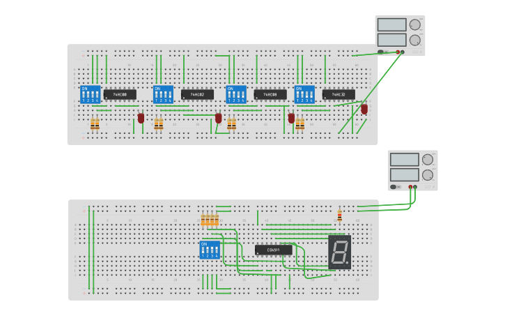 Circuit design Practica3 - Tinkercad