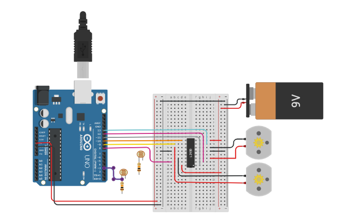 Circuit design Students copy - Activity 2.4.3 | Tinkercad