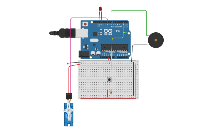 Circuit design Angler Fish w/ Code | Tinkercad