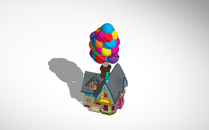 3D design Up house 2.0 - Tinkercad
