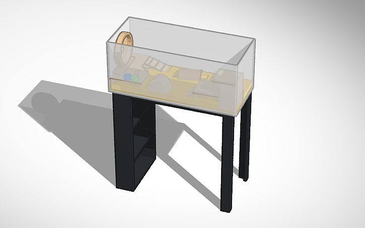 3D design Hamster Cage - Tinkercad
