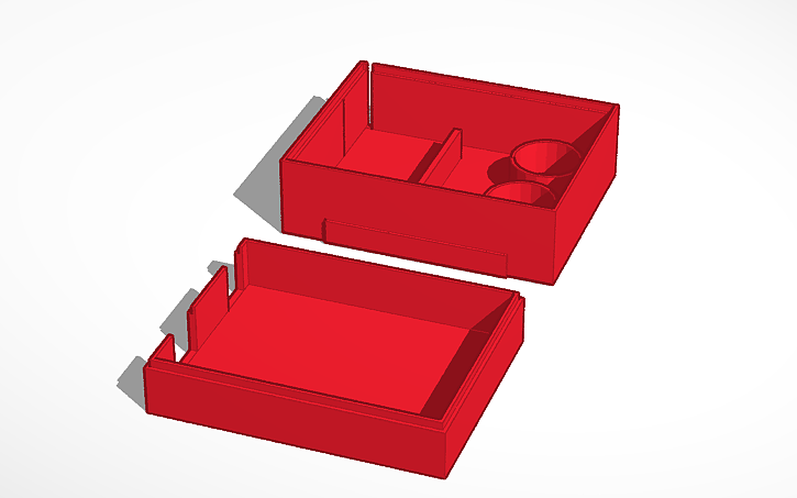 3d Design Arduino Box With Window Tinkercad