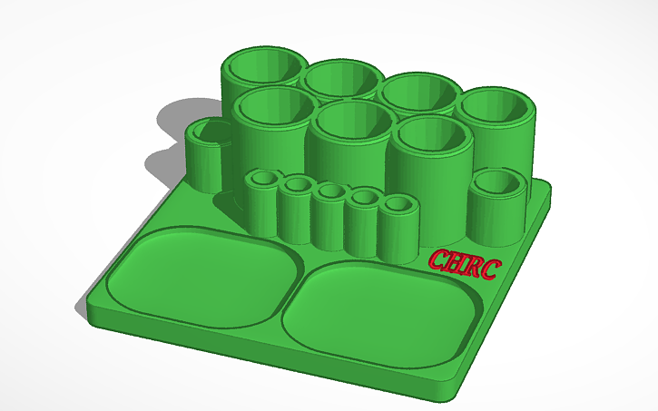 3d Design Personal Mip Tool Holder Tinkercad
